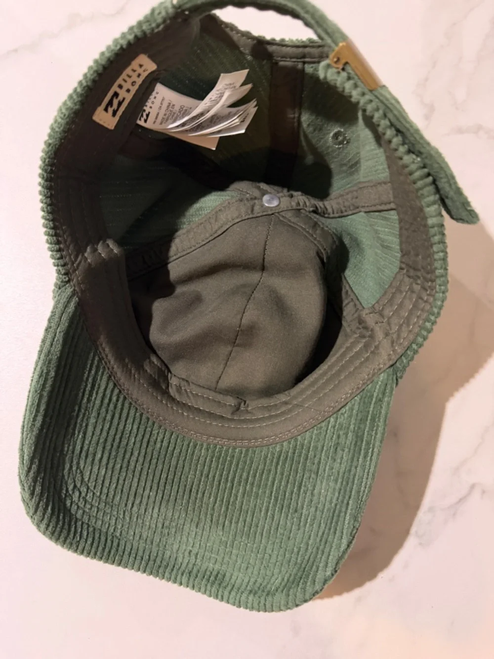 Billabong | Accessories | Billabong Sage Green Corduroy Sun Cap | Poshmark
